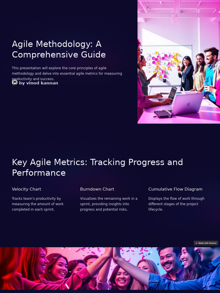 Agile Methodology & Key Metrics Guide | PDF | Agile Software ...