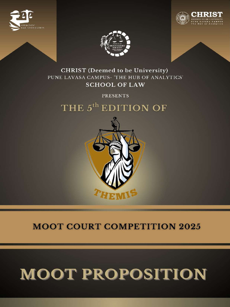 Themis Moot Proposition 25 | PDF | Lawsuit