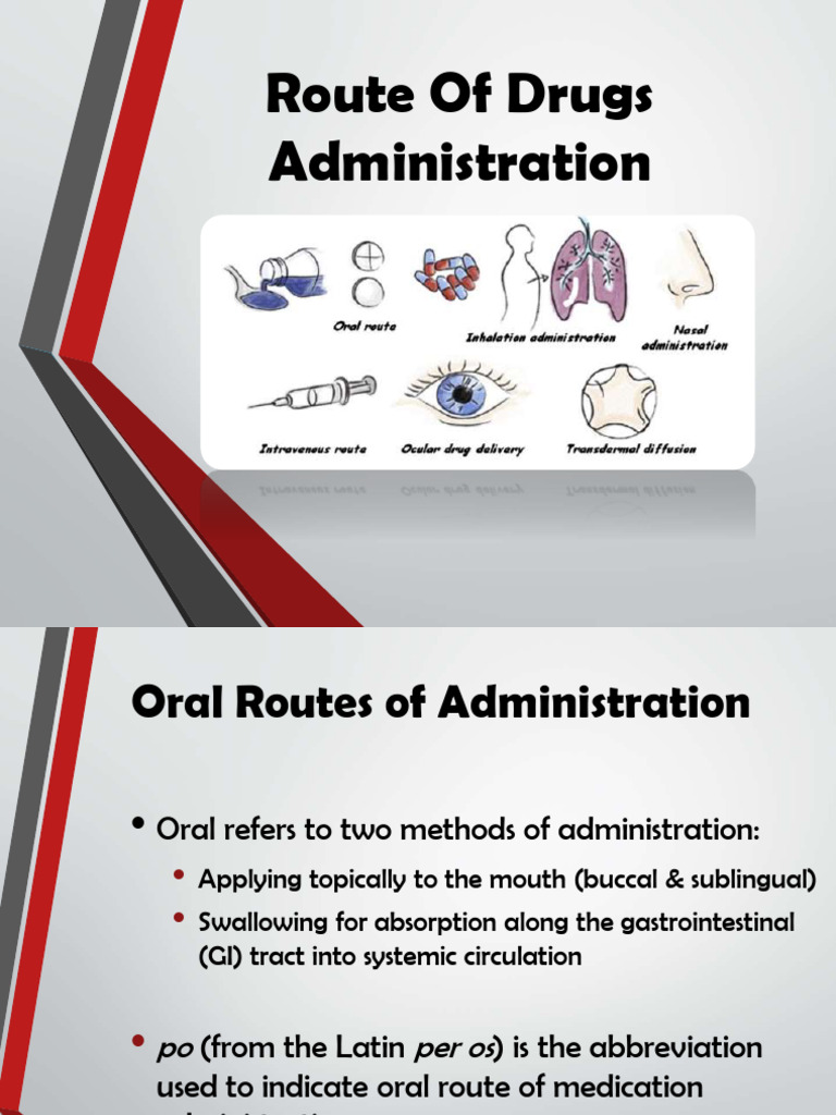 Oral and Topical Drug Administration Guide | PDF | Topical Medication ...