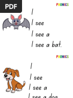 Brown Bear I SEE Pocket Chart Simple Sentences | PDF | Mystery ...