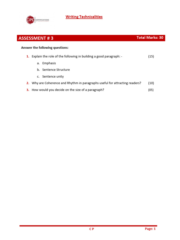 1596463436assignment 3 Writing Technicalities | PDF