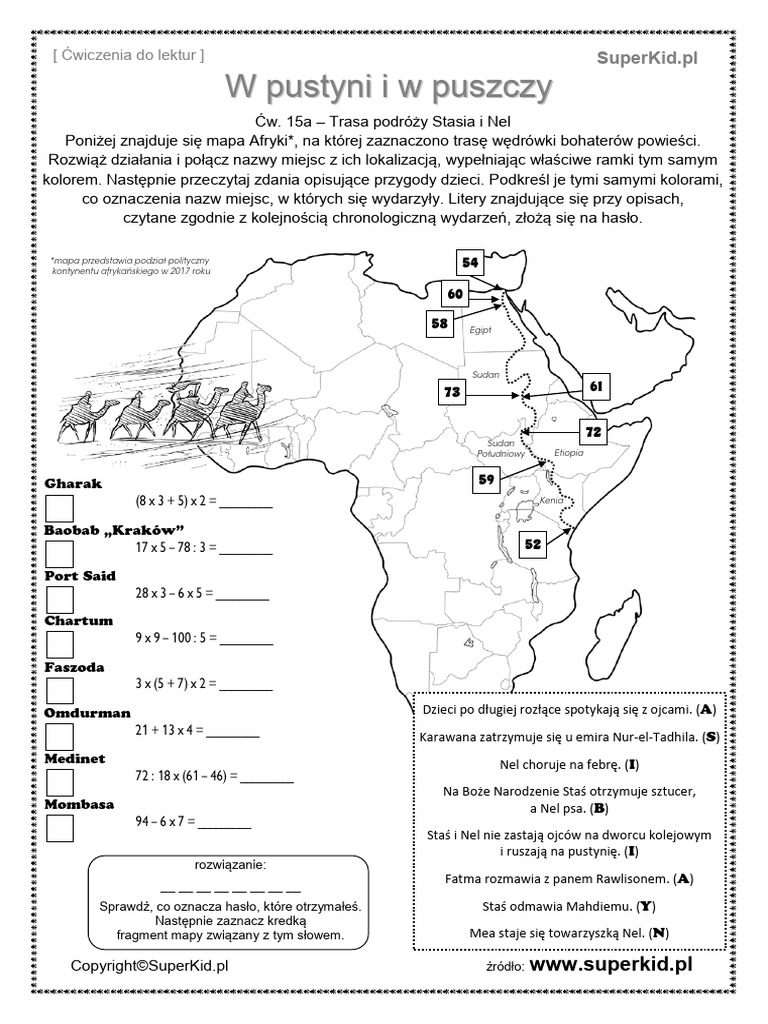 Lektury W Pustyni I W Puszczy 15a | PDF