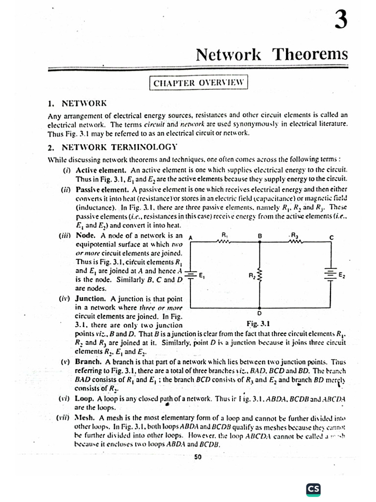Network Theorem | PDF