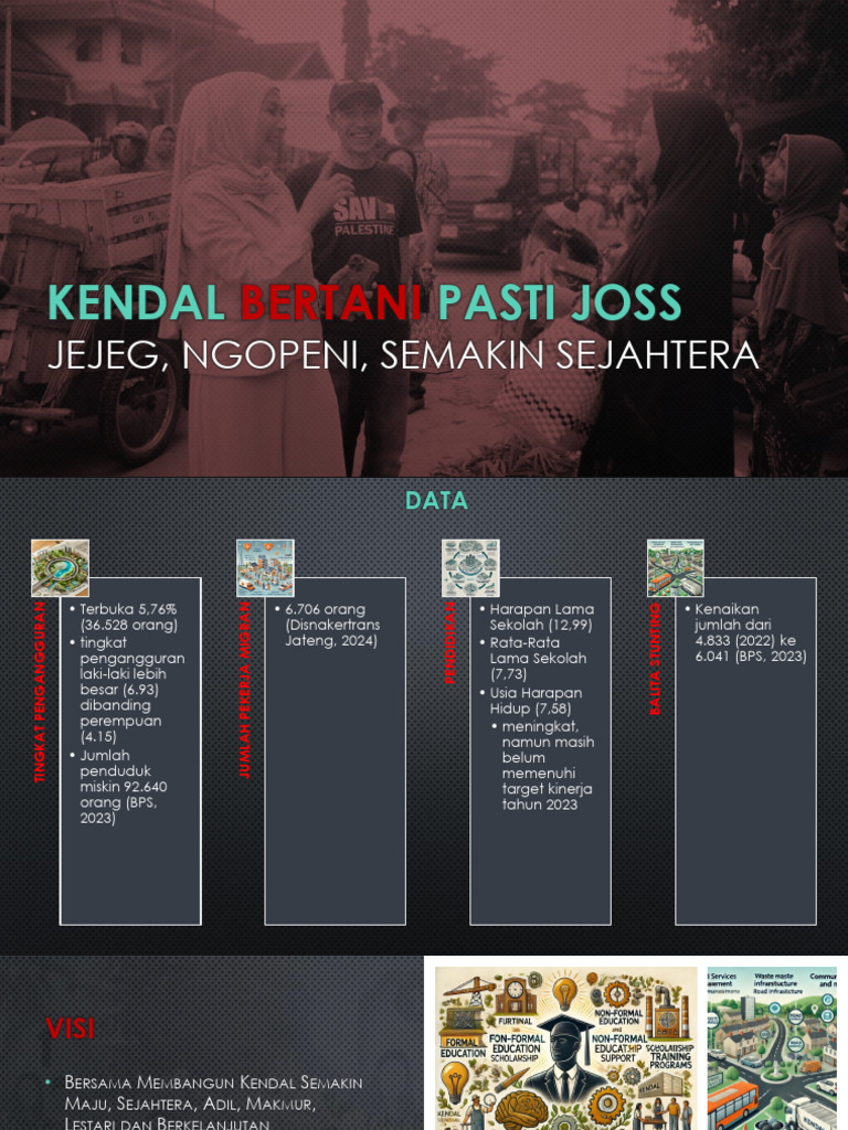 Visi-Misi Kendal BERTANI Pasti Joss Final | PDF