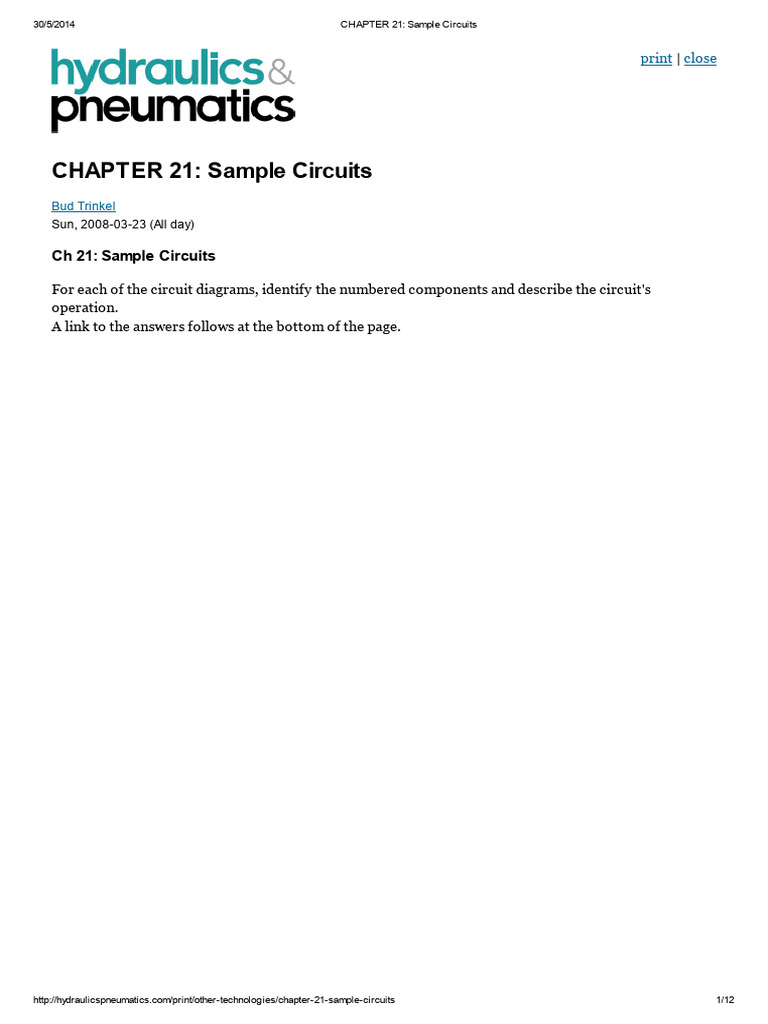 CHAPTER 21 - Sample Circuits | PDF