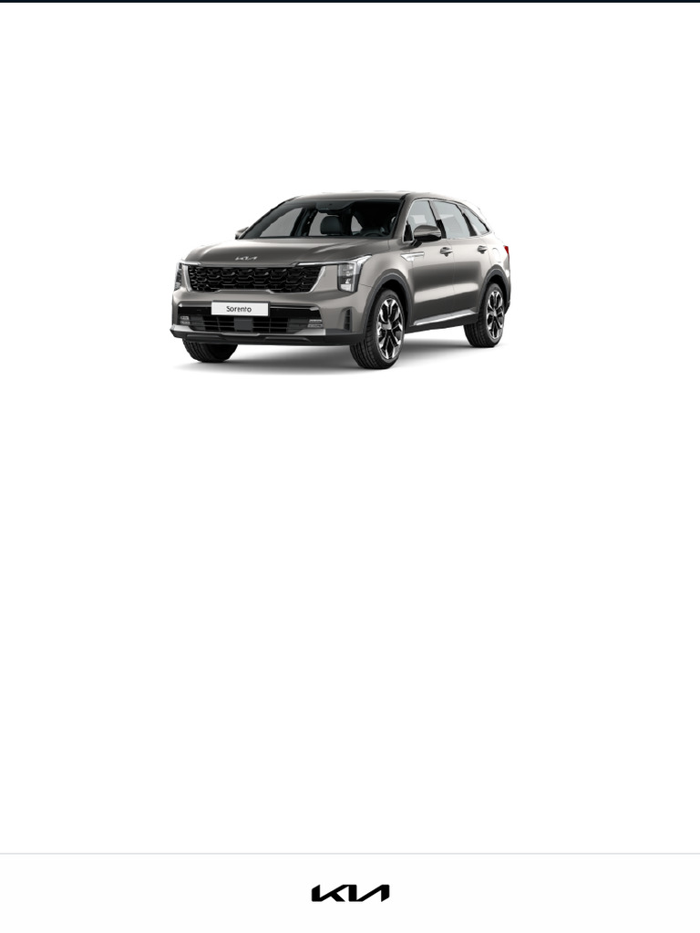 Kia Configurator Nowe - Sorento Prestige - Line 20250111 | PDF