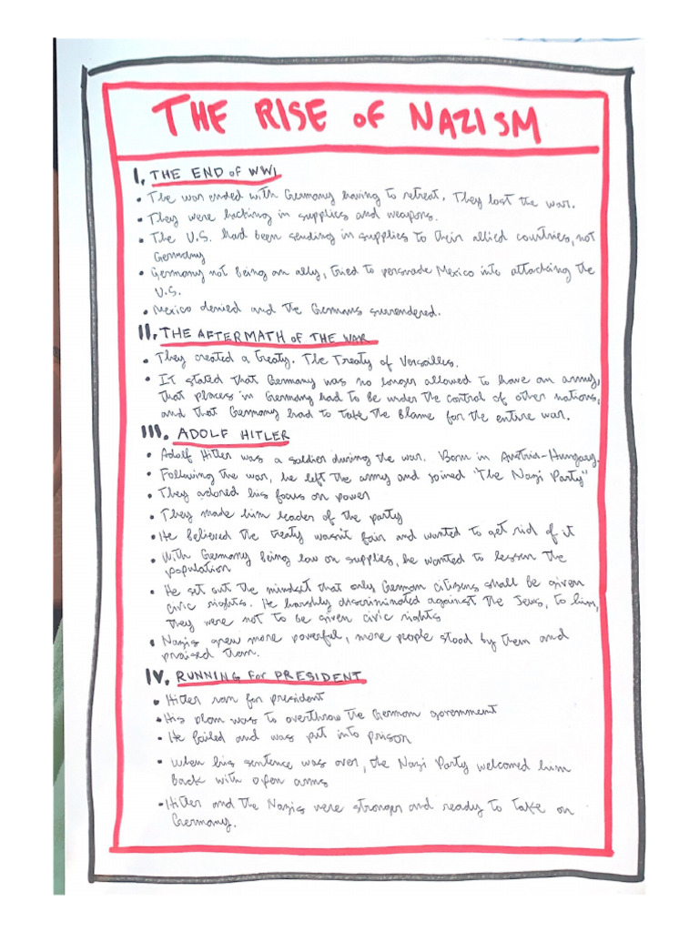 Rise Of Nazism | PDF