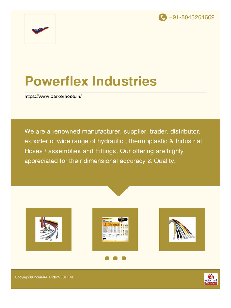 powerflex-industries | PDF | Hose | Mechanical Engineering