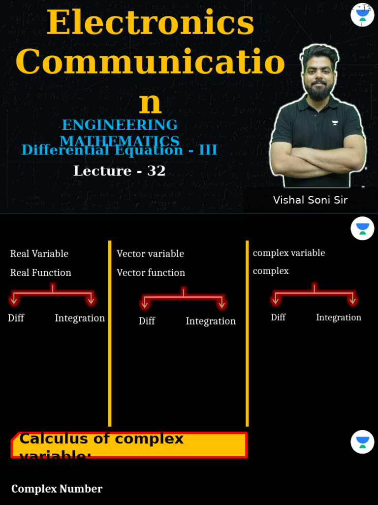 32 PPT 32 Linear Algebra Part III Output | PDF | Complex Number | Integral