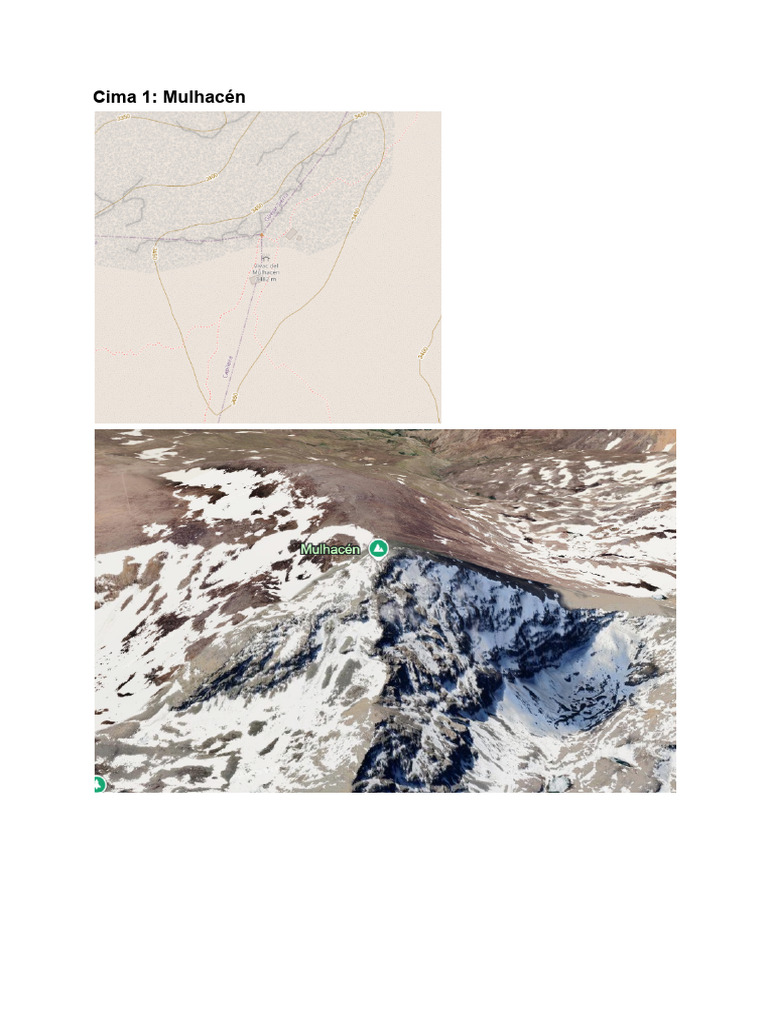 Mapa de Accidentes Geográficos | PDF