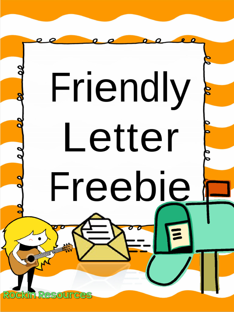 Friendly Letter Writing Guide | PDF | Typographical Symbols | Symbols