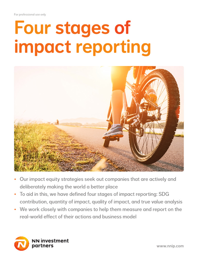 Four_stages_of_impact_reporting | PDF | Investing