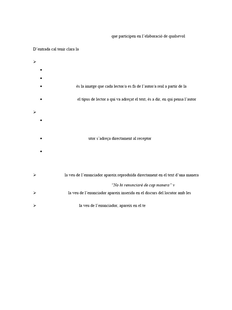 Les Veus Del Discurs | PDF Les Veus Del Discurs | PDF
