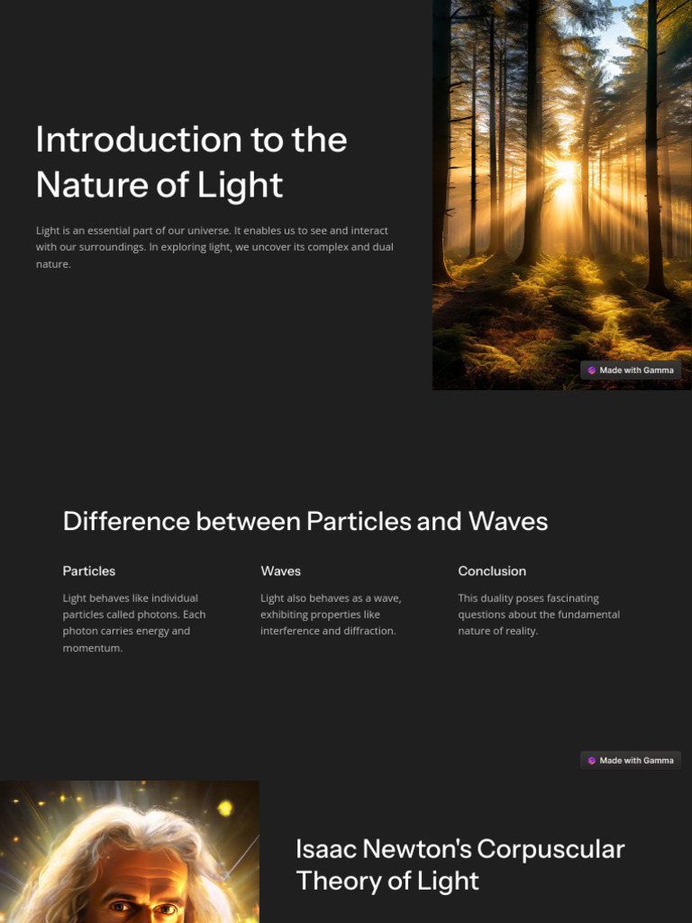 Introduction To The Nature of Light | PDF | Light | Quantum Mechanics