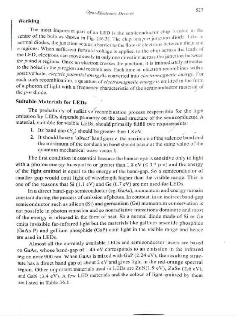Plank's Constant LEDs | PDF
