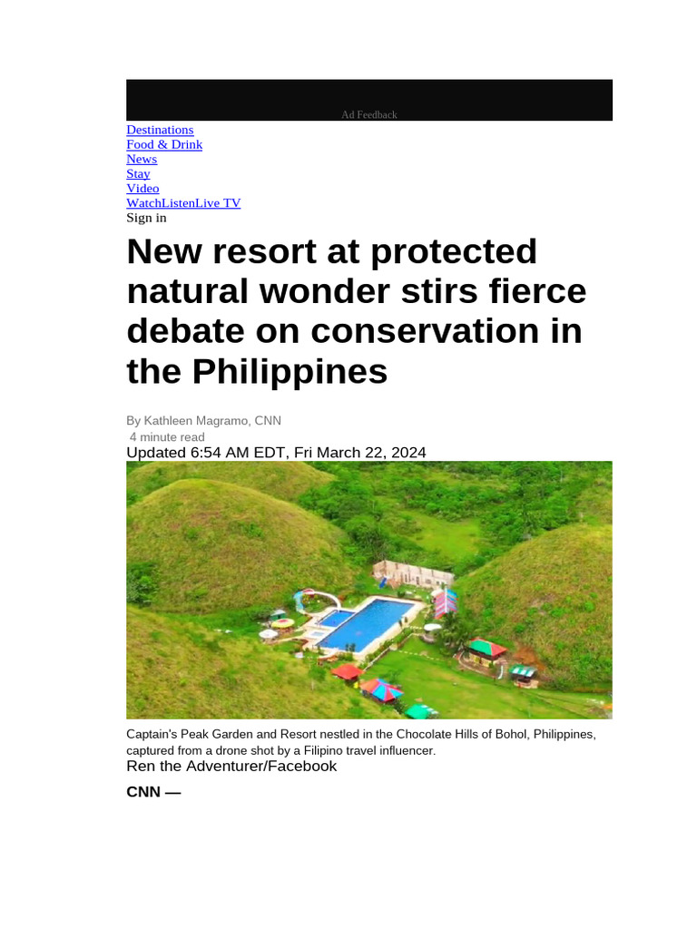 All About Bohol | PDF