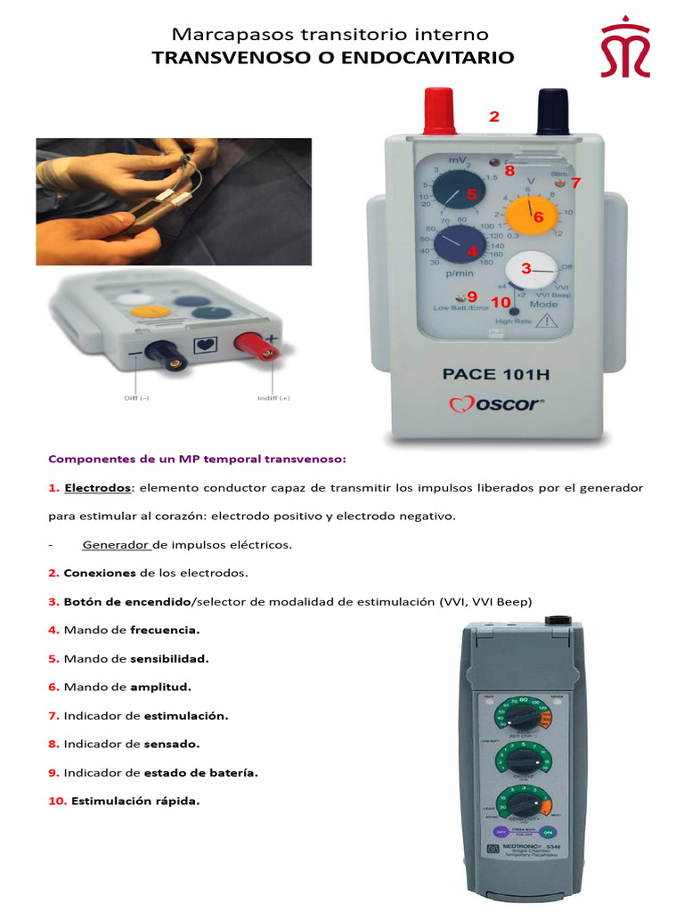 Marcapasos Transvenoso o Endocavitario | PDF