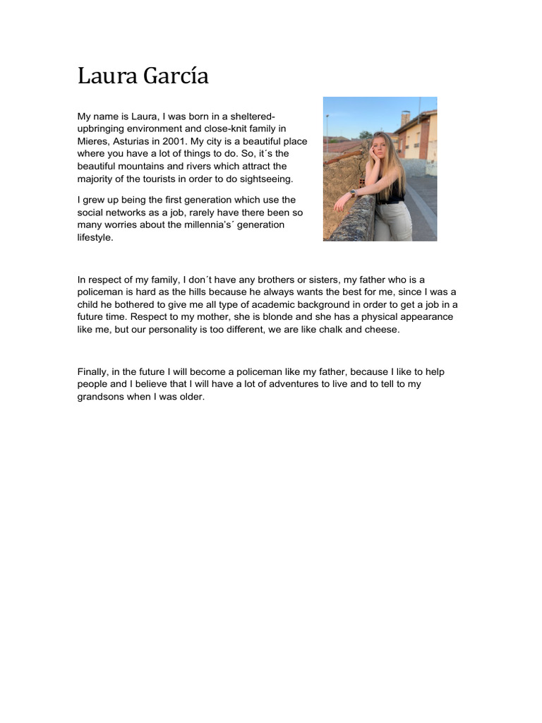 Writing a Profile | PDF