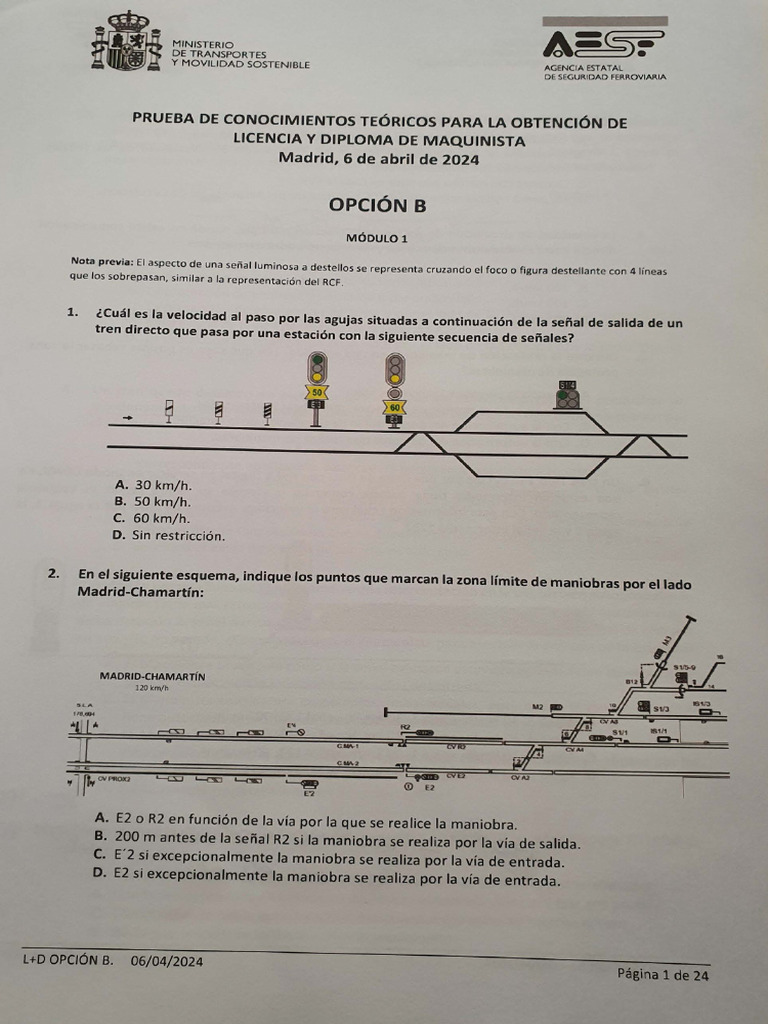 Examen AESF Abril 24 Sin Marcar | PDF