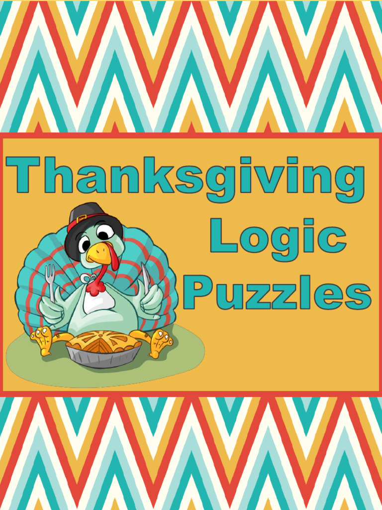 Thanksgiving Logic Puzzles and Answers | PDF