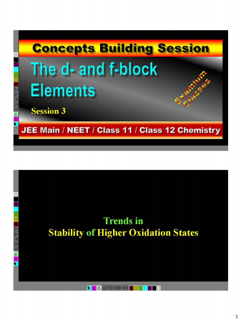 C12.08 The.d F Block - Elements.03 | PDF