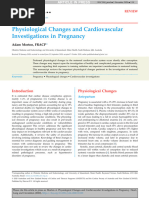 Normal Vital Signs in Pregnancy | PDF | Pregnancy | Nausea