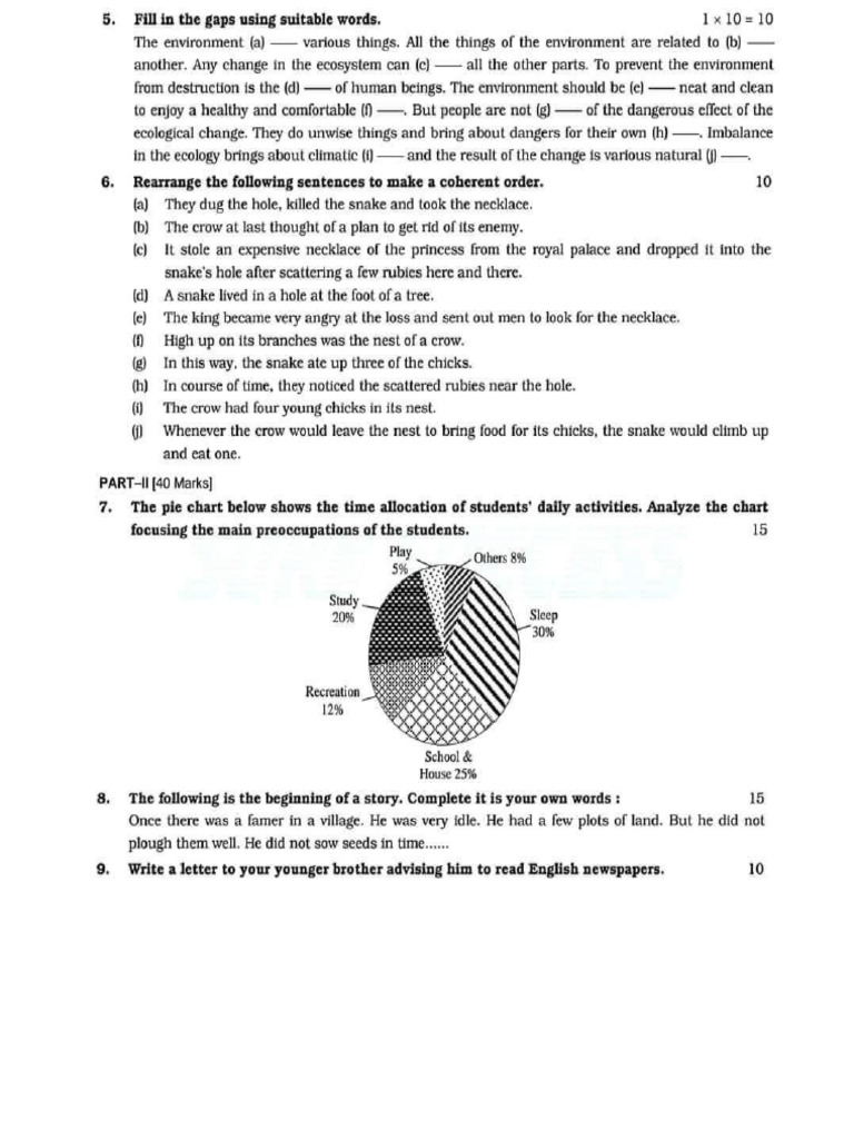 Graph Chart For SSC 2024 Exam | PDF