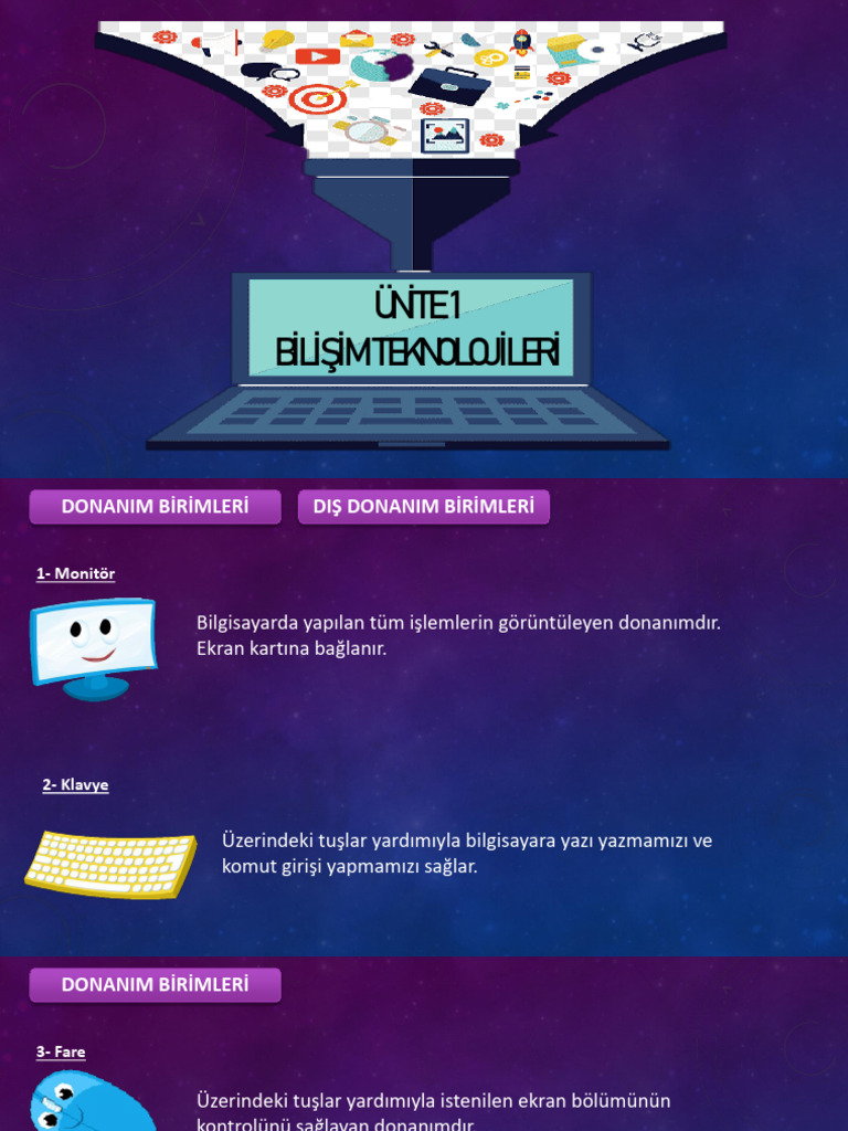 Diş Donanim Bi̇ri̇mleri̇ | PDF