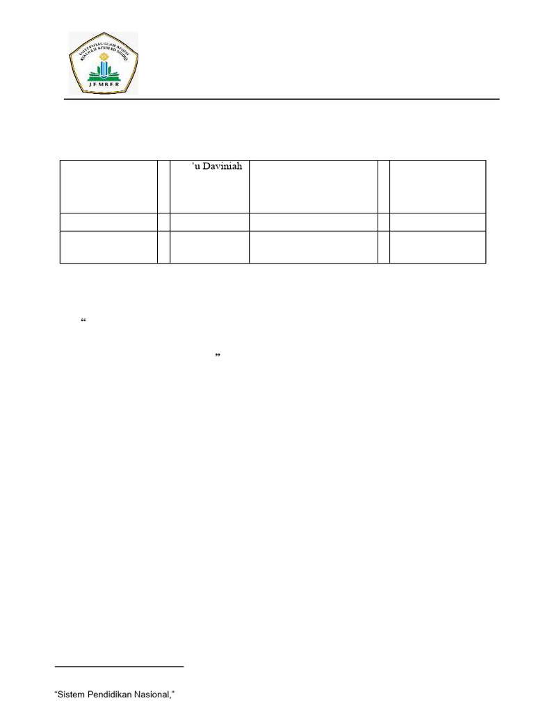 Nida'u Pengajuan Judul Proposal Mini | PDF