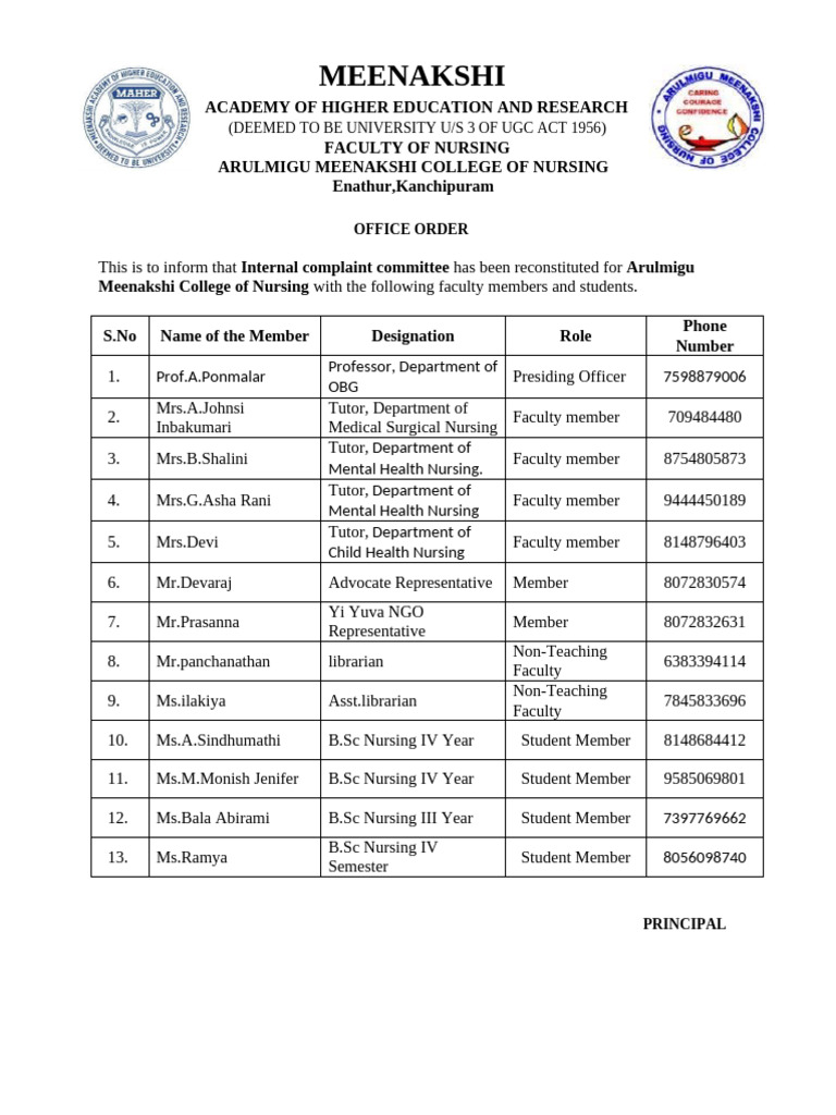 icc committee members | PDF
