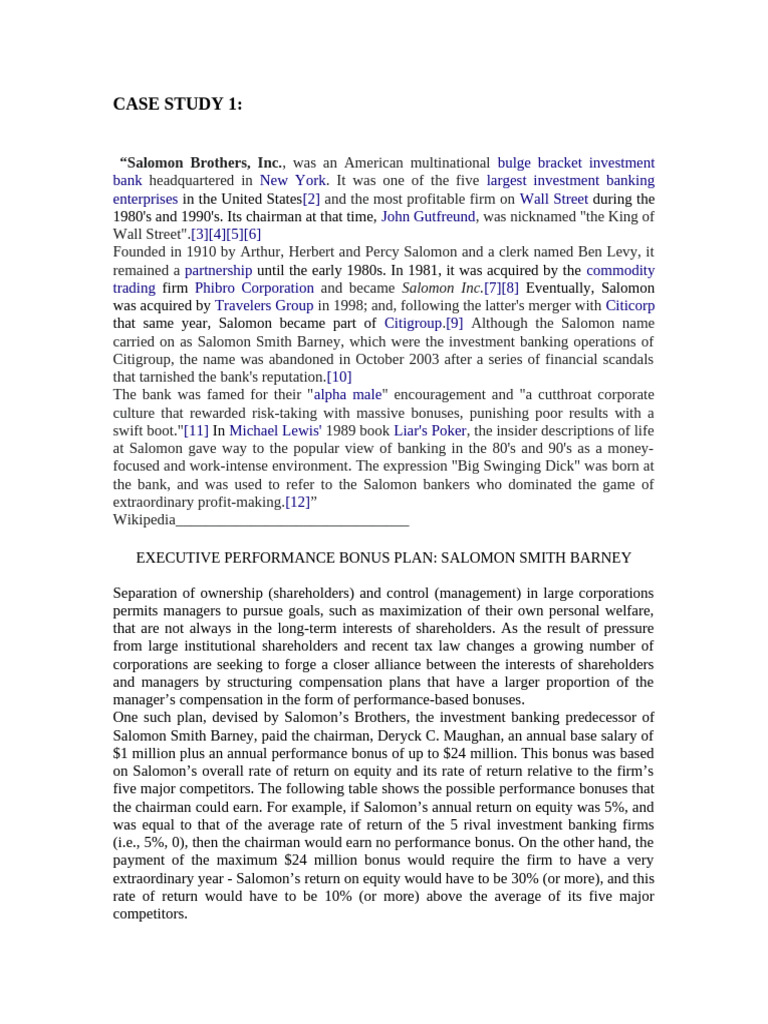 Case Study 1 | PDF | Economies | Business