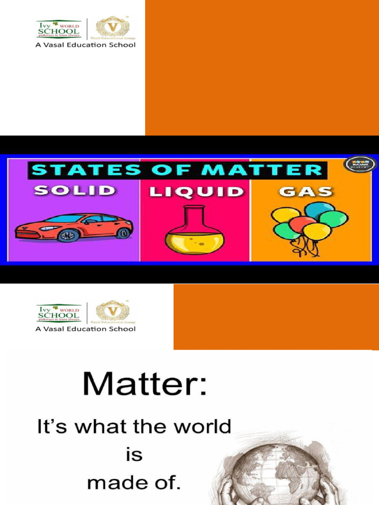 CH4 States of Matter PPT 1 | PDF | Liquids | Matter
