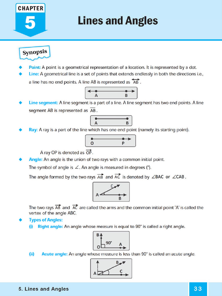 Lines and Angles Worksheet | PDF | Angle | Triangle Geometry