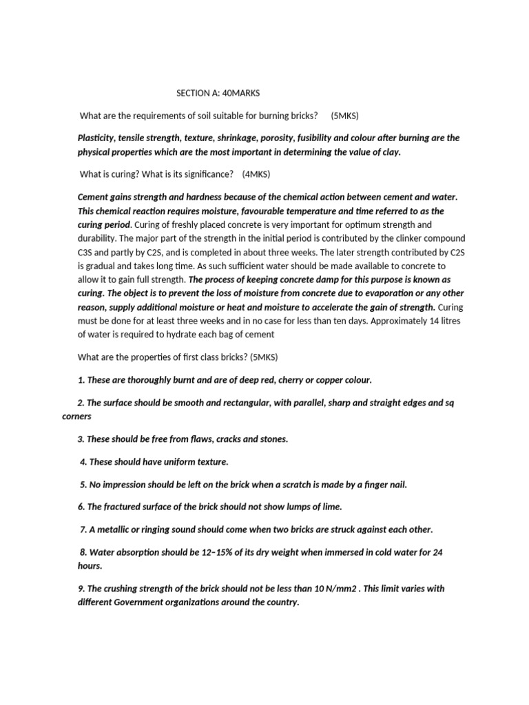 Produce Masonry Units l6 | PDF | Concrete | Brick