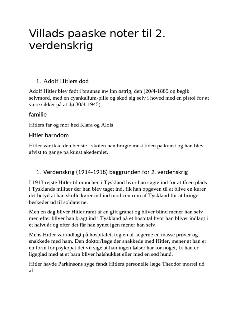 2 Verdenskrig | PDF