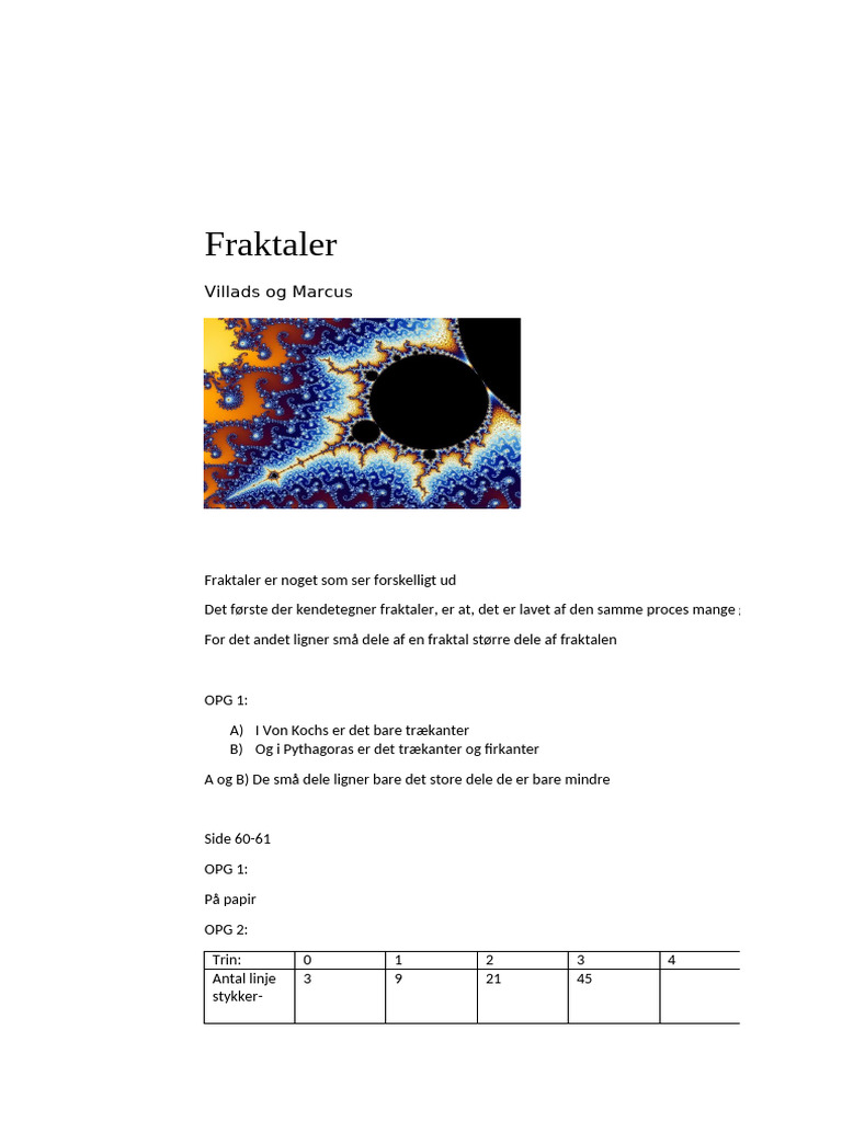 Fraktaler | PDF