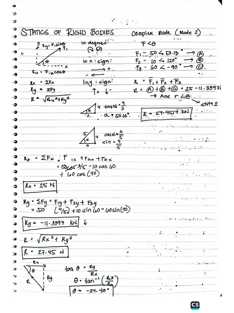 STATICS-WEEK-1 | PDF
