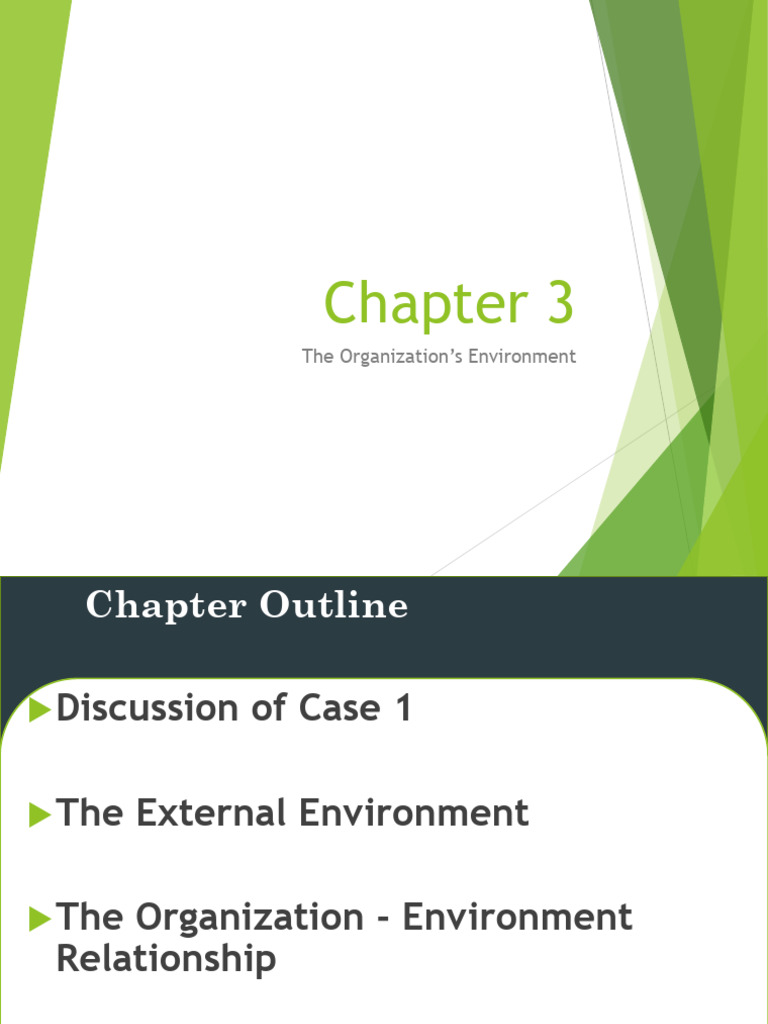 PPT_Ch03 | PDF | Organizational Culture | Natural Environment