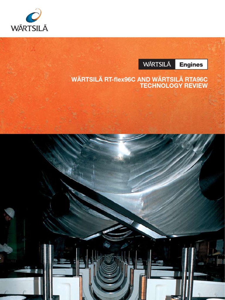 Wartsila RTA96C Engine Technology Review | PDF | Diesel Engine | Engines
