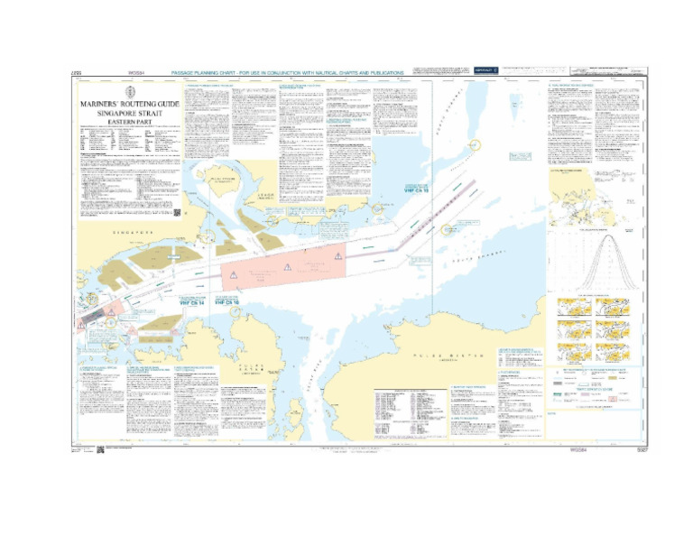 Singapore Routeing Chart Western Part | PDF