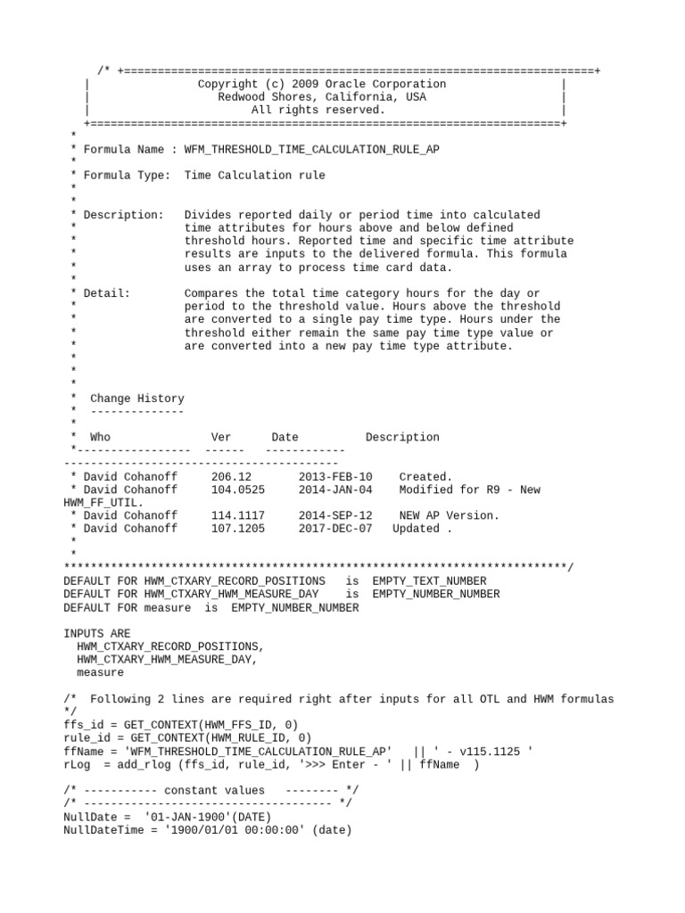 TCR Fast Formula For Threshold | PDF | Computer Programming | Software Engineering