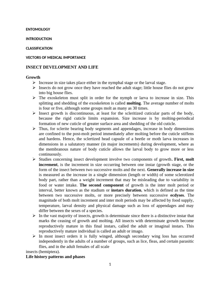 ENTOMOLOGY | PDF | Pupa | Insects