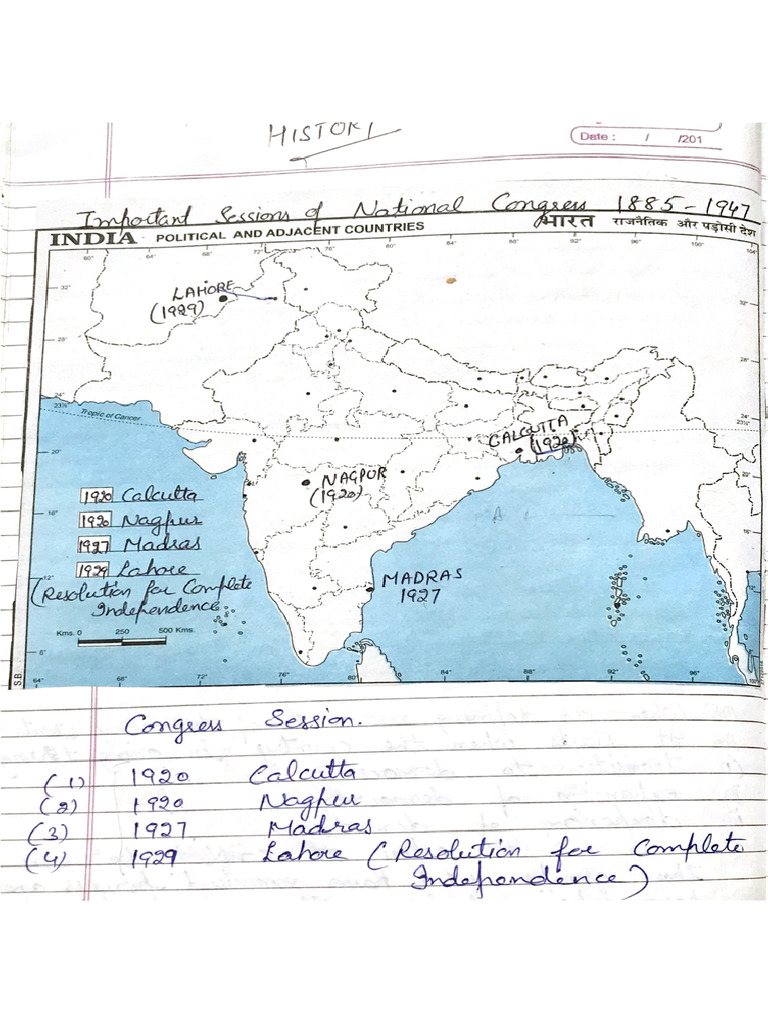Class X Map Work | PDF