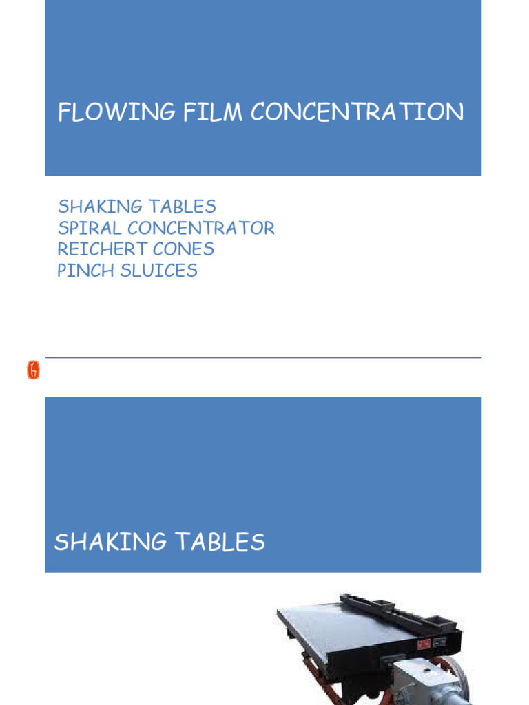 03-Gravity Concentration-Part II | PDF | Materials
