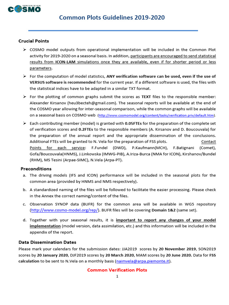 Common Plots Guidelines 2019 2020 Vs1 | PDF | Text File | Computing