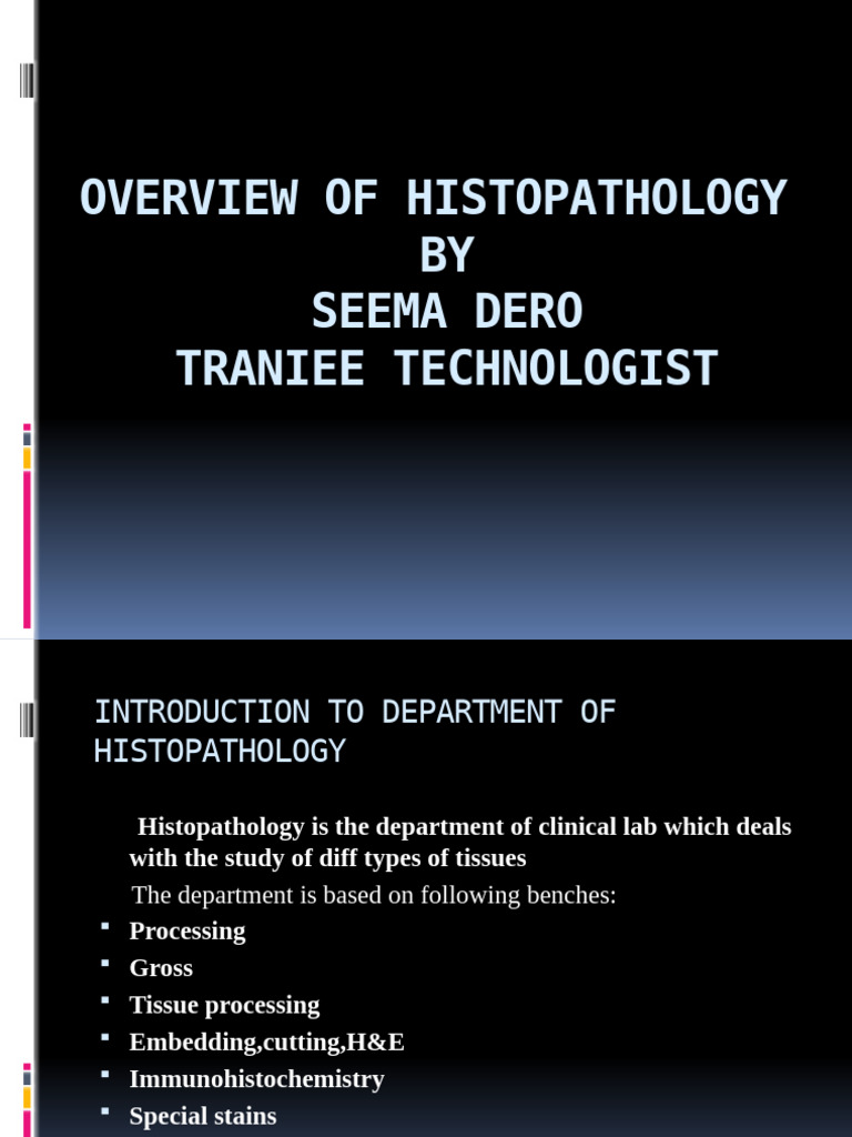 Understanding Histopathology Basics | PDF | Histopathology | Histology