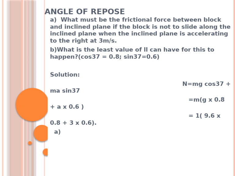 Angle of Repose | PDF