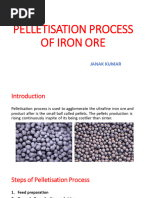 Iron Ore Pelletization Process Overview | PDF | Iron Ore | Porosity