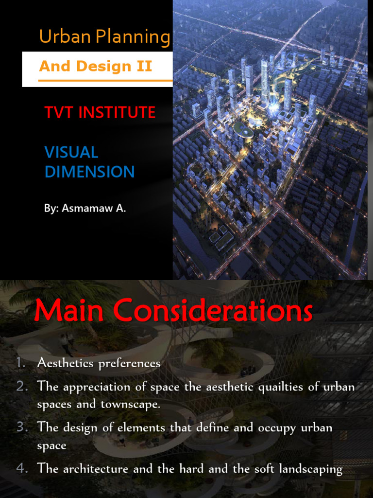 UPD II Visual dim from ADT 2012 | PDF | Space | Aesthetics
