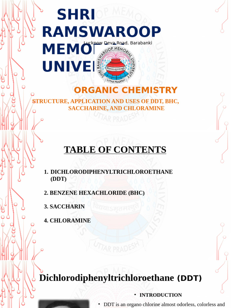 Organic Chem Vikash y | PDF | Ddt | Chemistry